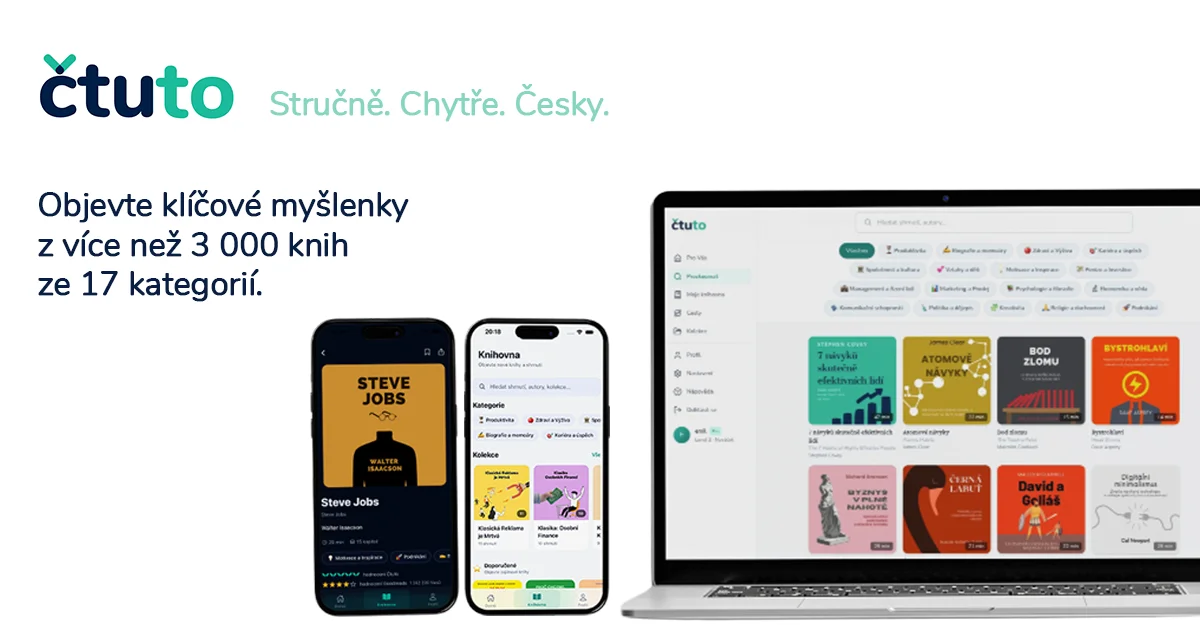 Nejste svůj mozek | Shrnutí knihy | Čtuto